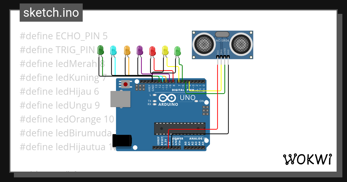 Deteksi Banjir Wokwi Esp32 Stm32 Arduino Simulator 0369