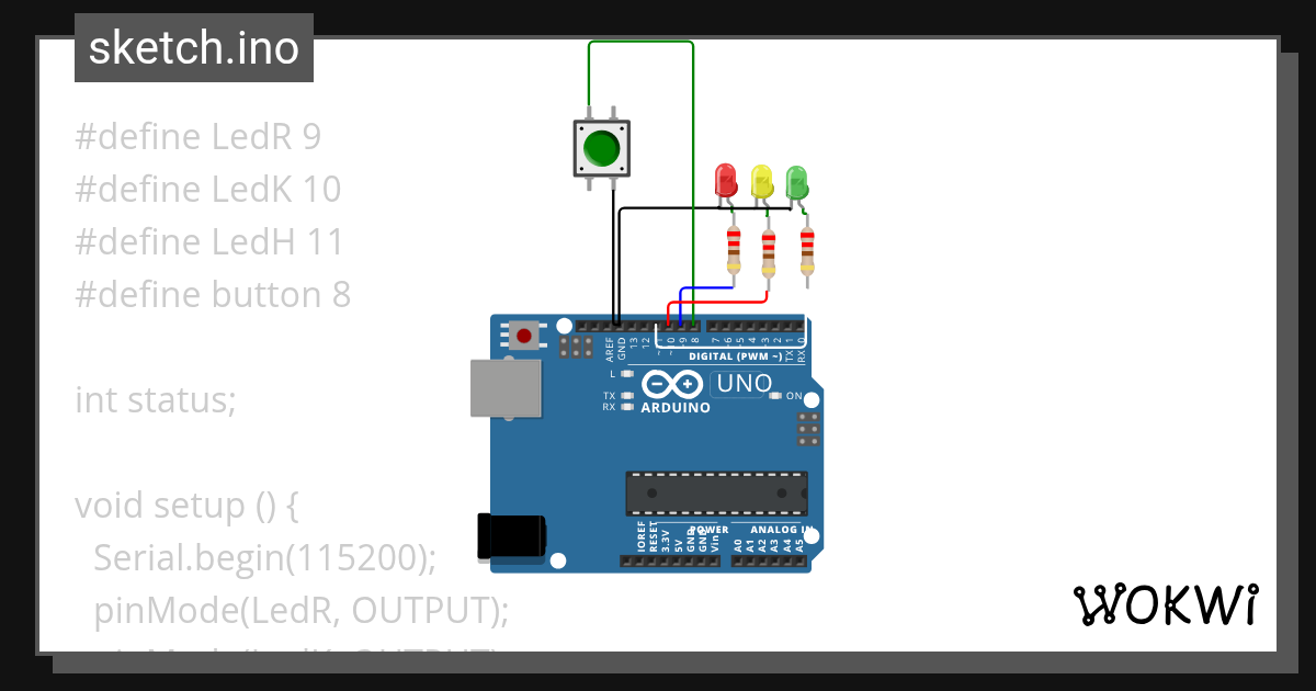Button Penyebrangan Orang Wokwi Arduino And Esp32 Simulator 1260