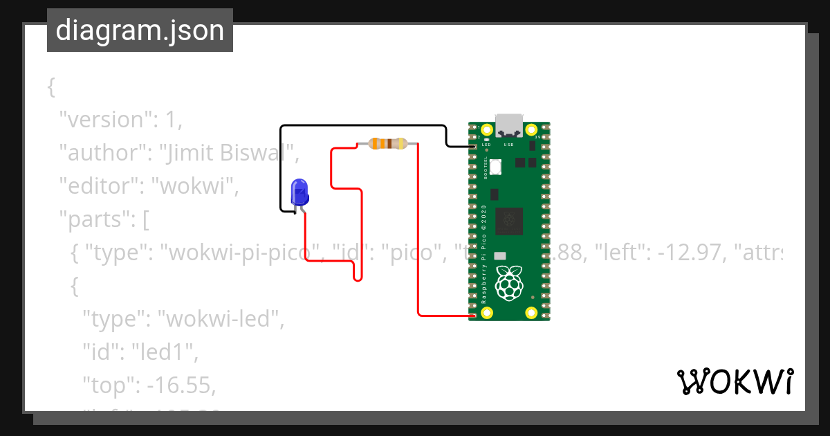 Untitled project - Wokwi ESP32, STM32, Arduino Simulator