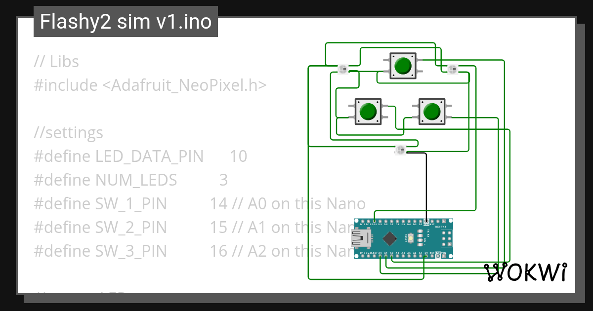 Flashy2 sim v1.ino - Wokwi ESP32, STM32, Arduino Simulator