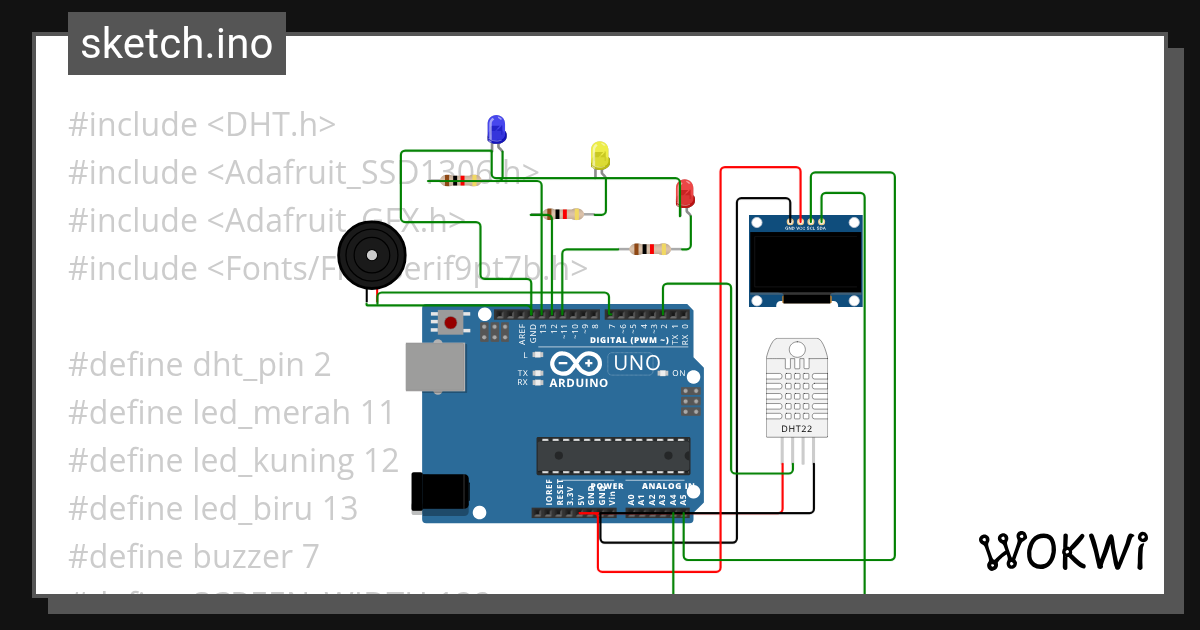 sketch.ino - Wokwi ESP32, STM32, Arduino Simulator