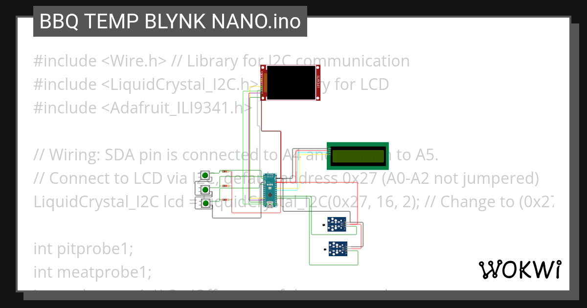 BBQ TEMP BLYNK NANO TEST TFF.ino - Wokwi Arduino and ESP32 Simulator