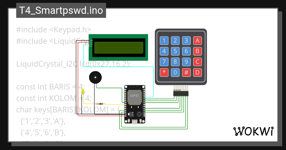 T4_Smartpswd.ino - Wokwi ESP32, STM32, Arduino Simulator
