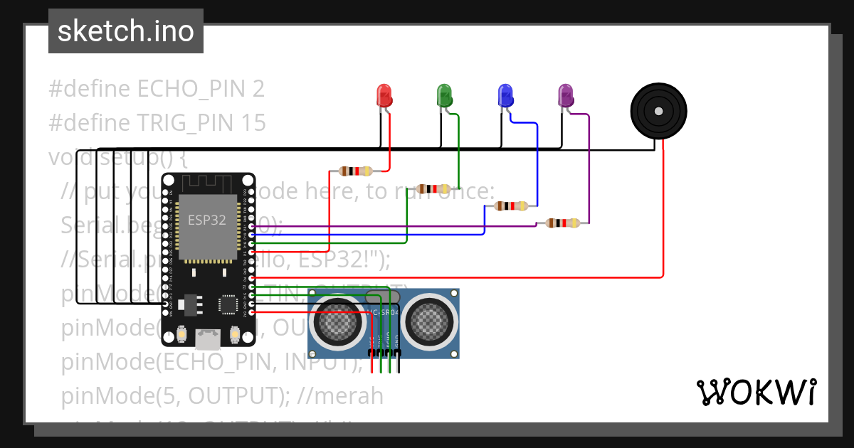 sketch_HSCLed.ino - Wokwi ESP32, STM32, Arduino Simulator