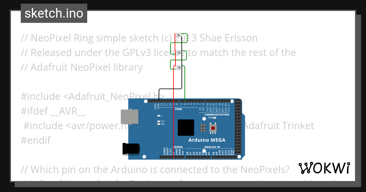 sketch.ino - Wokwi Arduino and ESP32 Simulator
