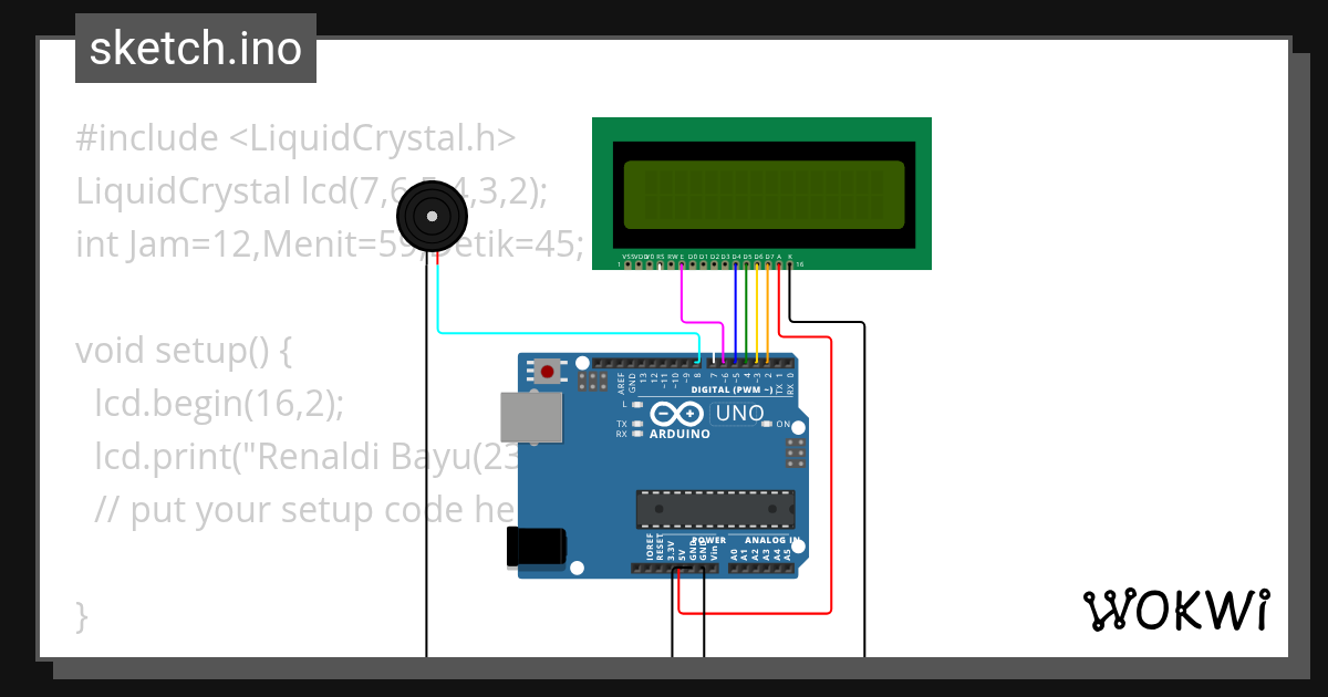 Alarm Wokwi Esp32 Stm32 Arduino Simulator 