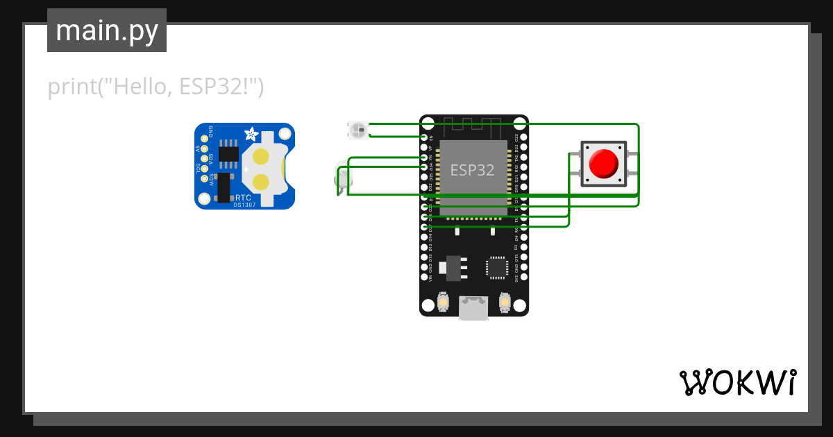 Wokwi - Online ESP32, STM32, Arduino Simulator
