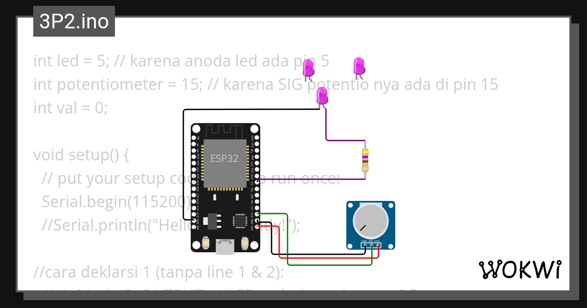 3P2.ino - Wokwi ESP32, STM32, Arduino Simulator