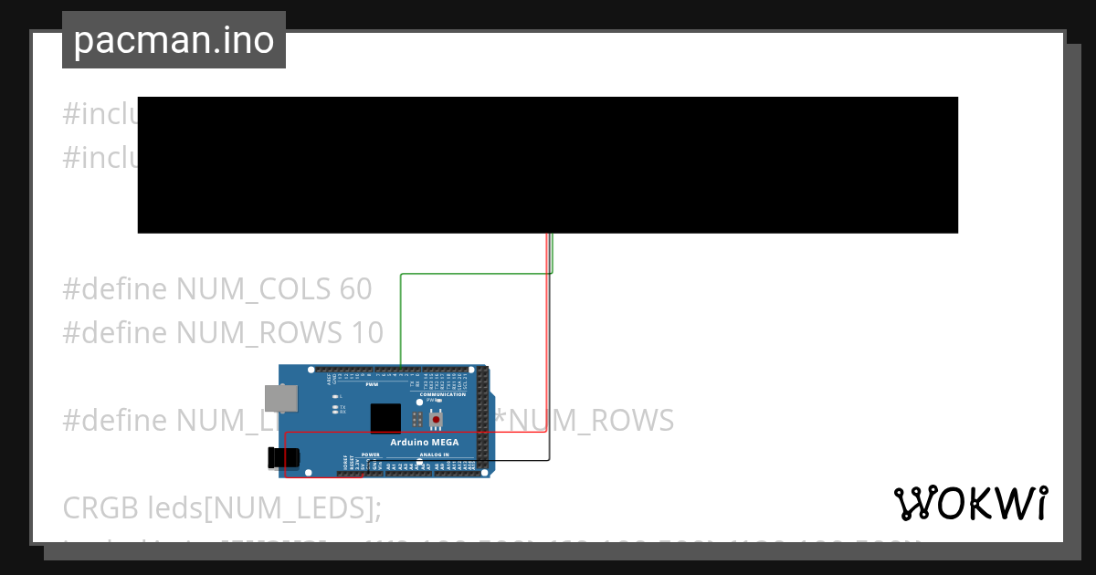 pacman.ino - Wokwi ESP32, STM32, Arduino Simulator