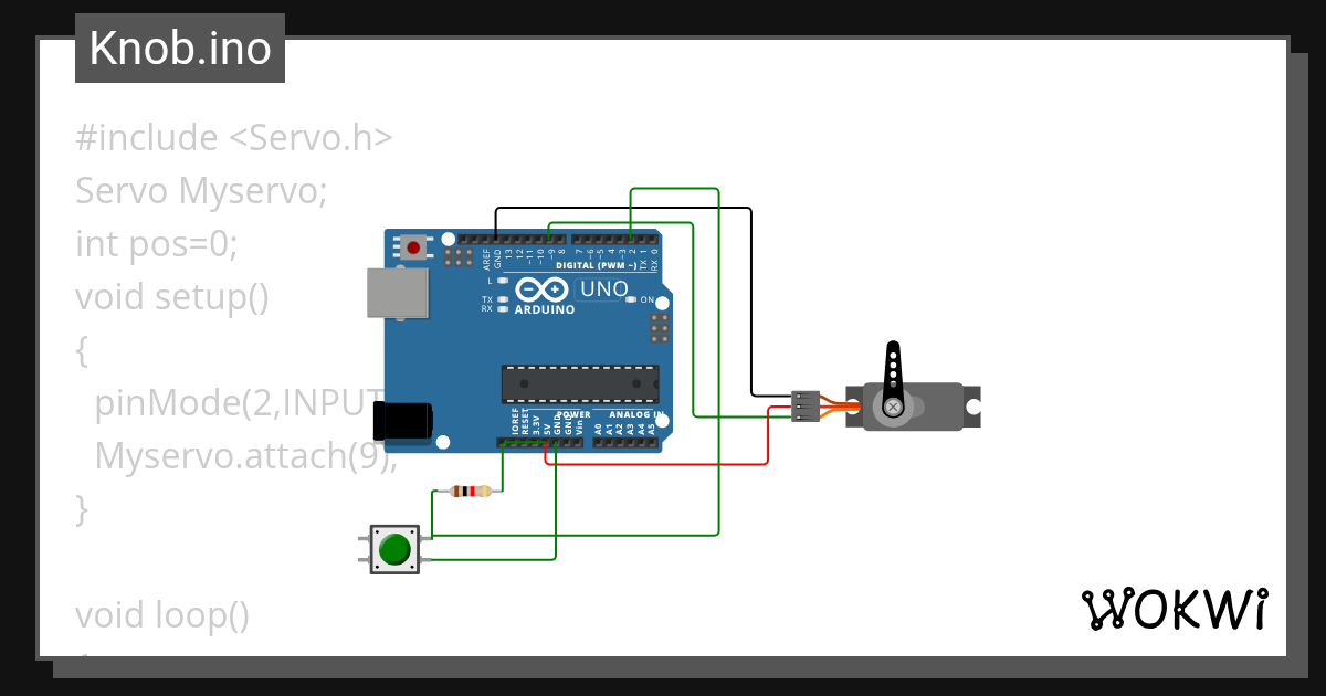 Knob.ino - Wokwi ESP32, STM32, Arduino Simulator