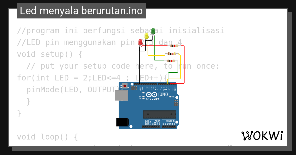 Led Menyala O Wokwi Esp32 Stm32 Arduino Simulator 3329