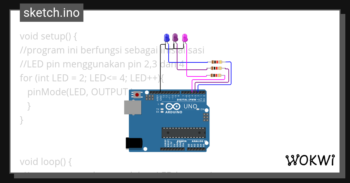 sketch.ino - Wokwi ESP32, STM32, Arduino Simulator