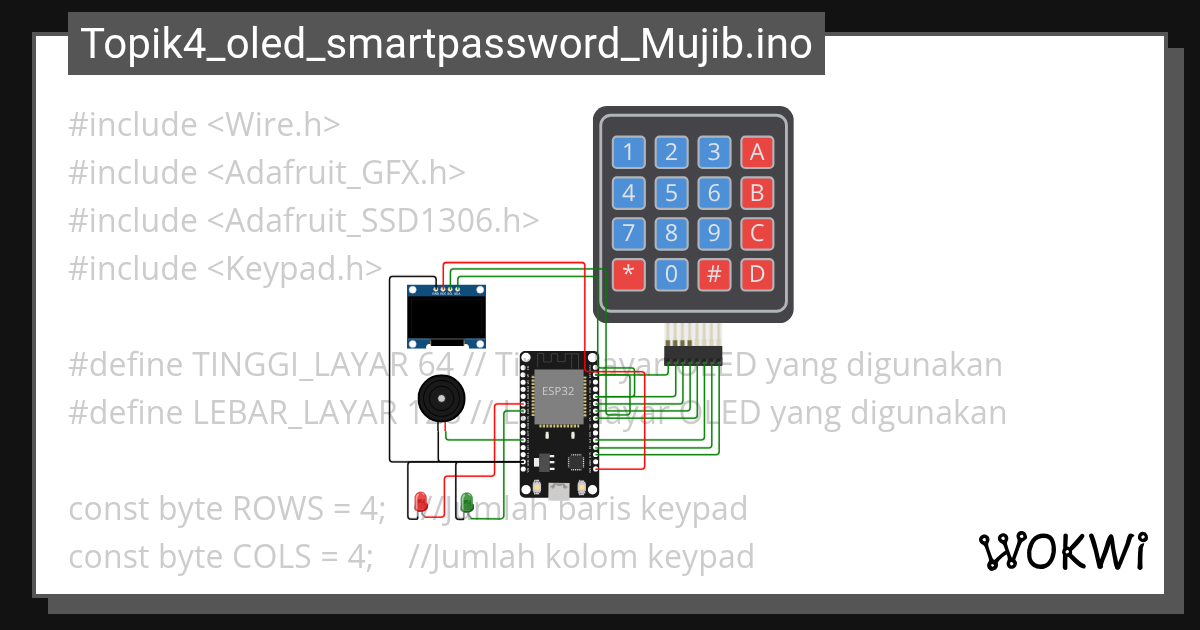 Topik4_oled_smartpassword_Mujib.ino - Wokwi ESP32, STM32, Arduino Simulator