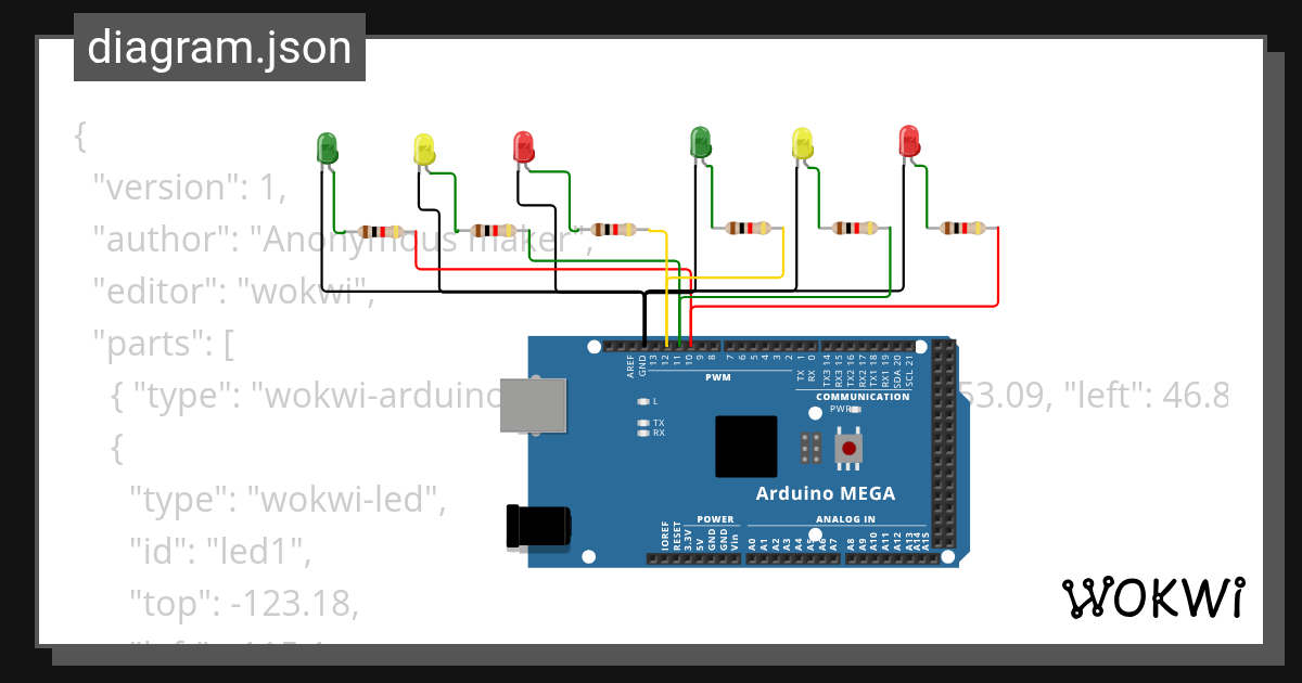 sketch.ino - Wokwi ESP32, STM32, Arduino Simulator