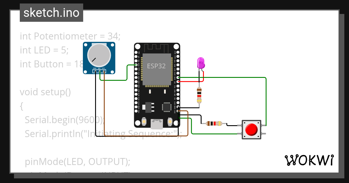 IoT Workshop Part 1 - Wokwi ESP32, STM32, Arduino Simulator