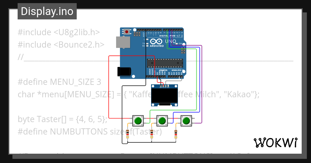 Display.ino - Wokwi ESP32, STM32, Arduino Simulator