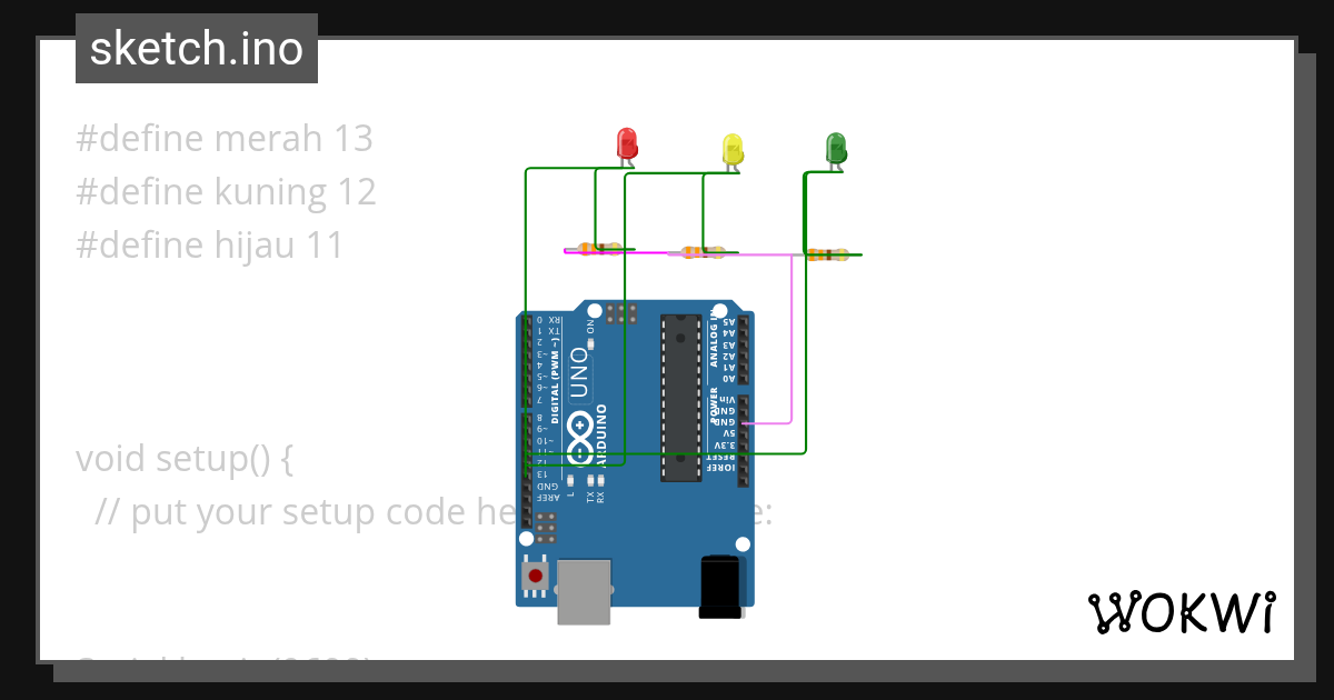 sketch.ino - Wokwi ESP32, STM32, Arduino Simulator