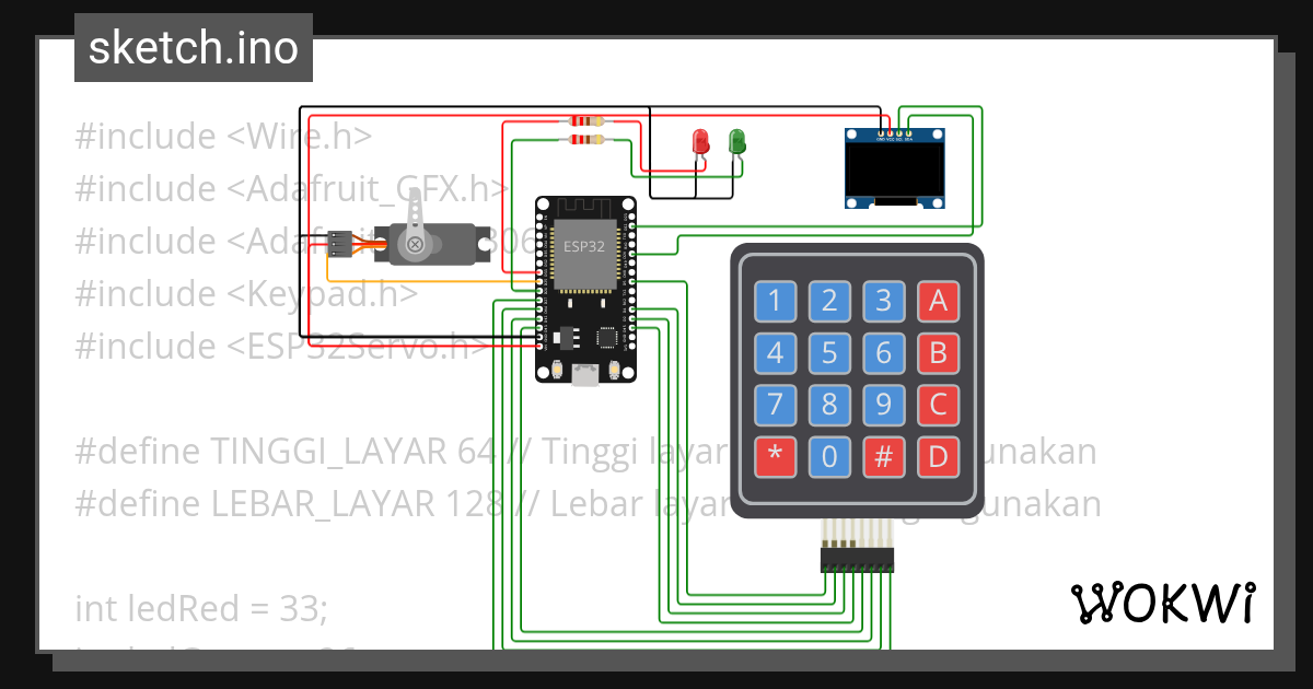 CHALLANGE 4 - Wokwi ESP32, STM32, Arduino Simulator