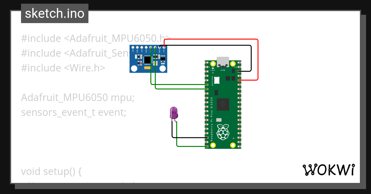 sketch.ino - Wokwi ESP32, STM32, Arduino Simulator
