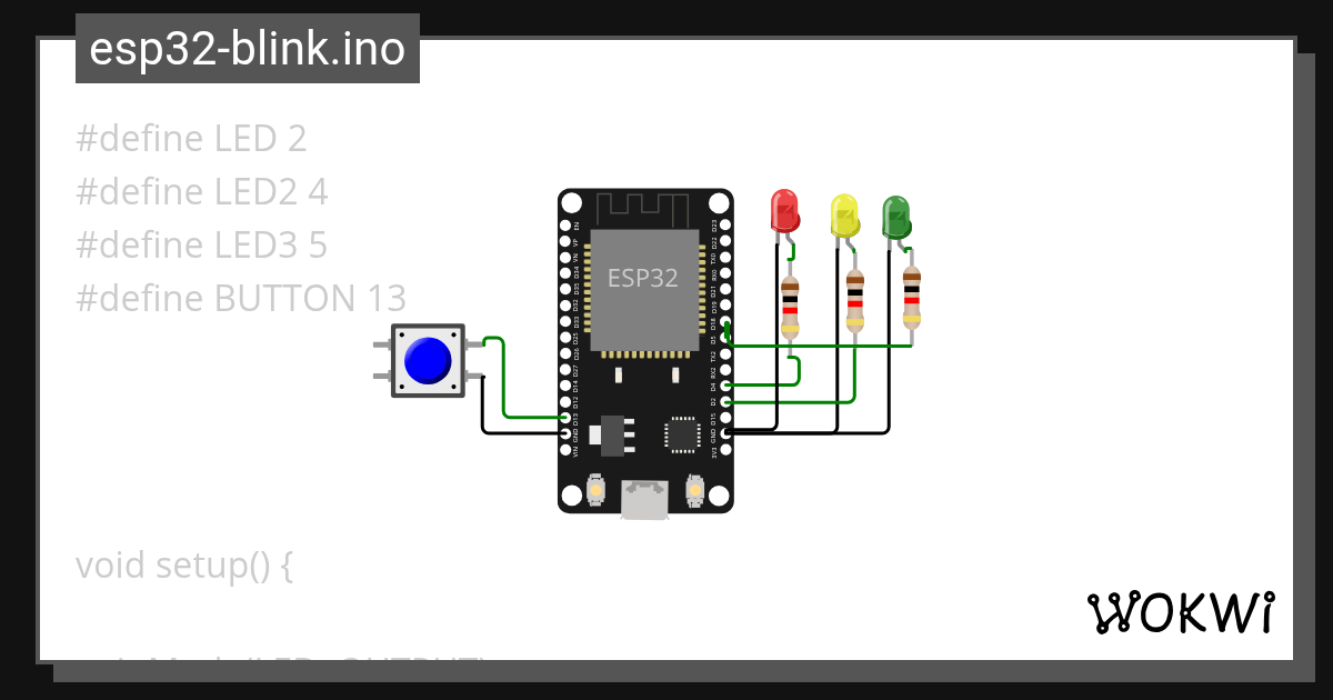 esp32-blink.ino - Wokwi ESP32, STM32, Arduino Simulator