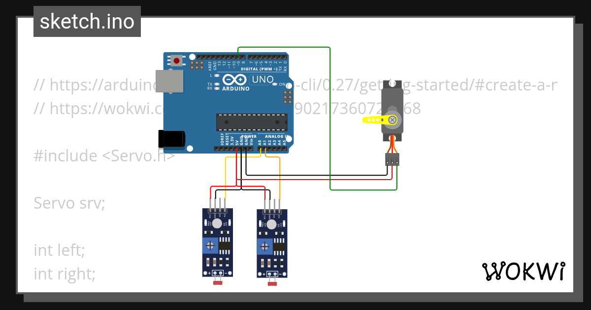 sketch.ino - Wokwi ESP32, STM32, Arduino Simulator