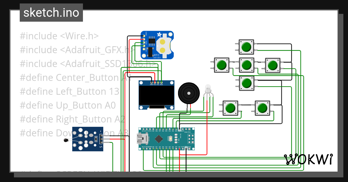 sketch.ino - Wokwi ESP32, STM32, Arduino Simulator