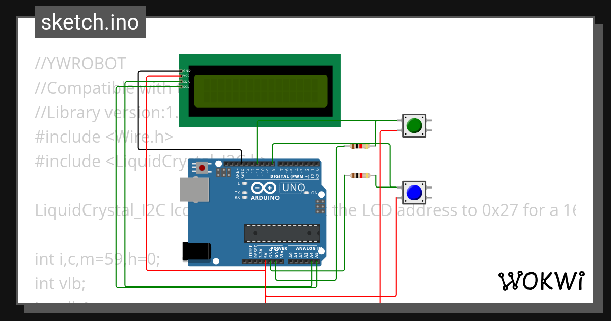 sketch.ino - Wokwi ESP32, STM32, Arduino Simulator