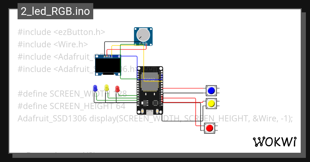 2_led_RGB.ino - Wokwi ESP32, STM32, Arduino Simulator