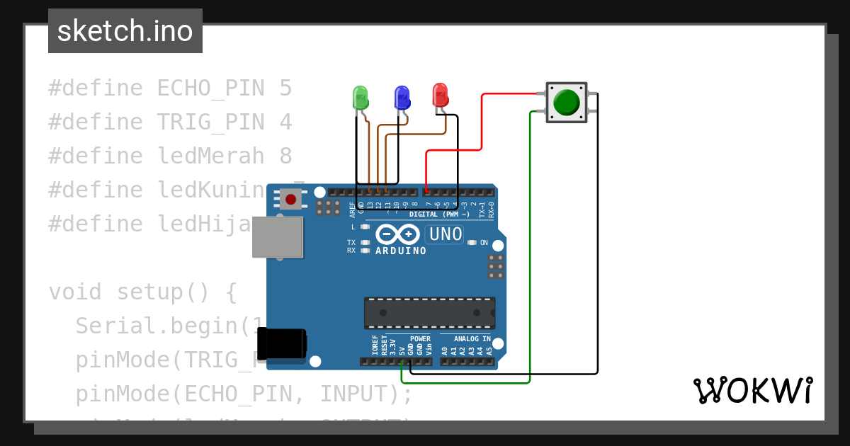 deteksi banjir - Wokwi ESP32, STM32, Arduino Simulator deteksi banjir - Wokwi ESP32, STM32, Arduino Simulator