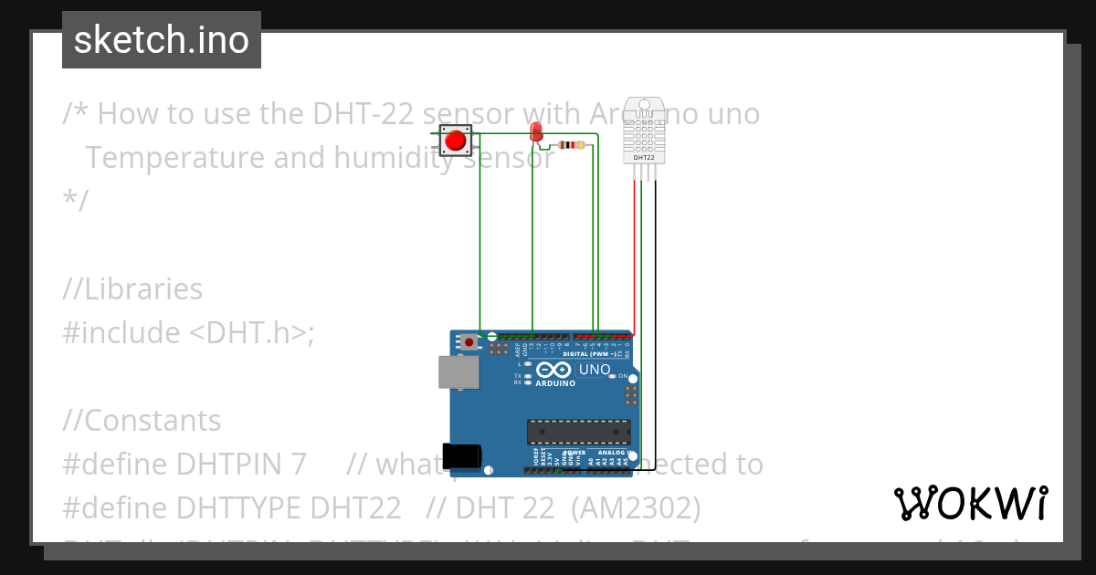 sketch.ino - Wokwi ESP32, STM32, Arduino Simulator