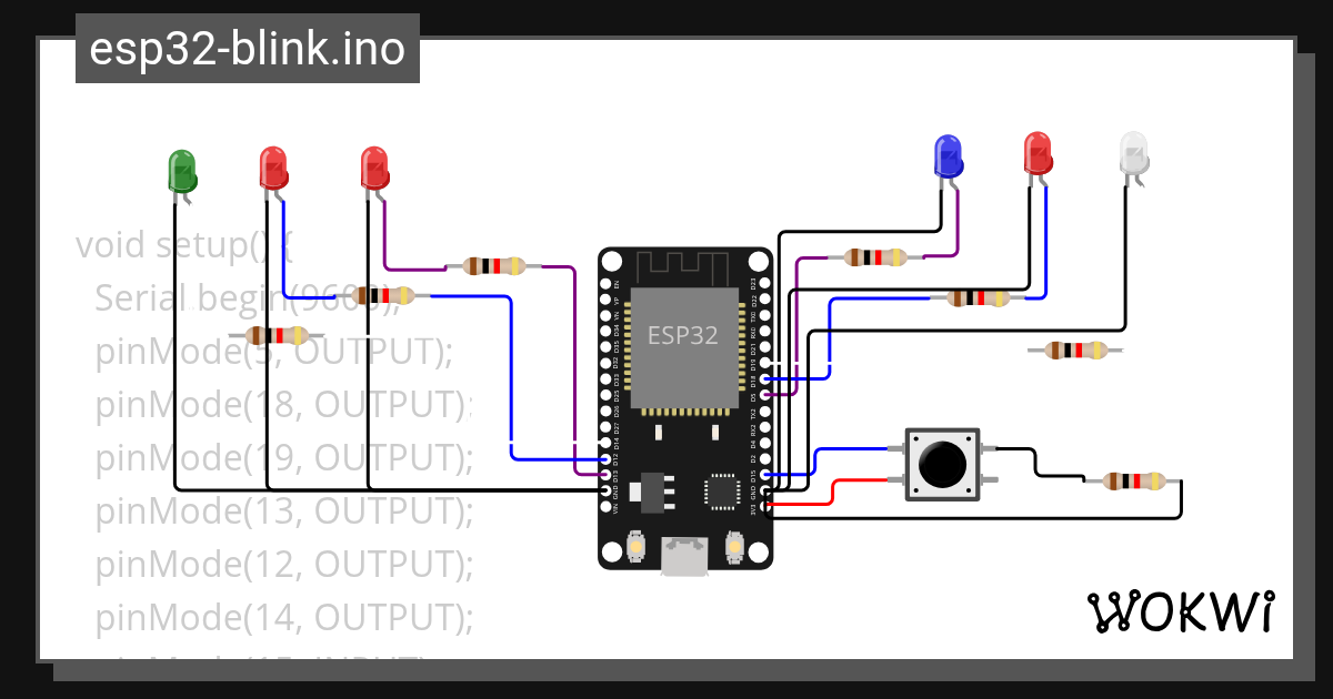 esp32-blink.ino - Wokwi ESP32, STM32, Arduino Simulator
