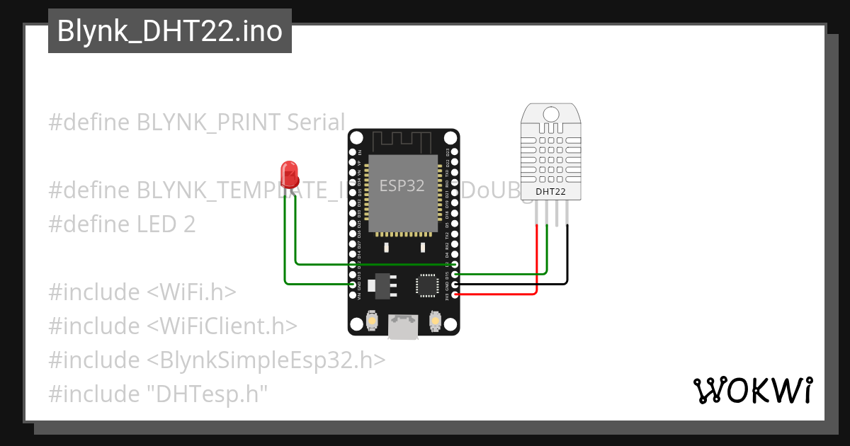 Blynk_DHT22.ino - Wokwi ESP32, STM32, Arduino Simulator