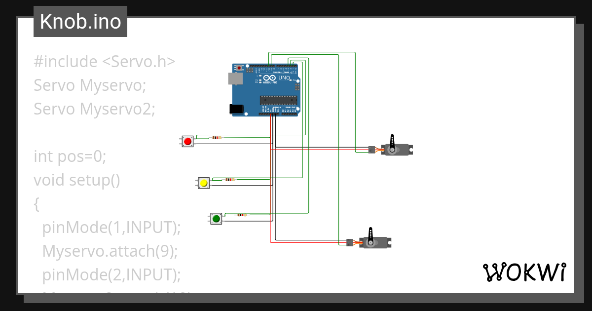 Knob.ino - Wokwi ESP32, STM32, Arduino Simulator