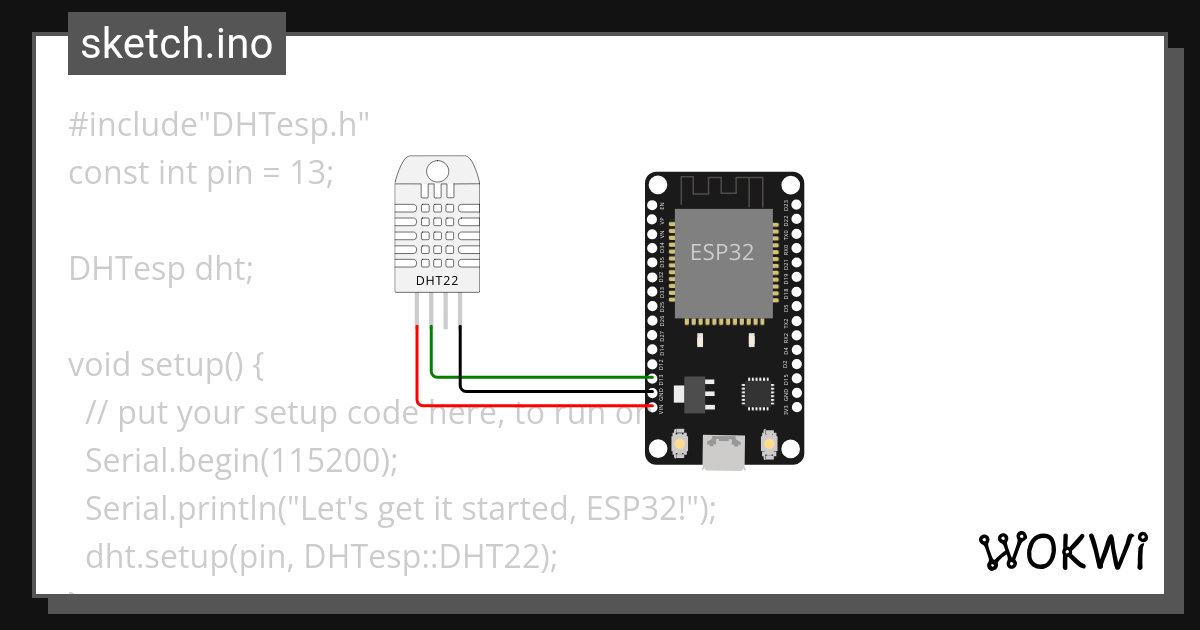 Tugas Suhu Dan Kelembaban Wokwi Esp32 Stm32 Arduino Simulator 0833
