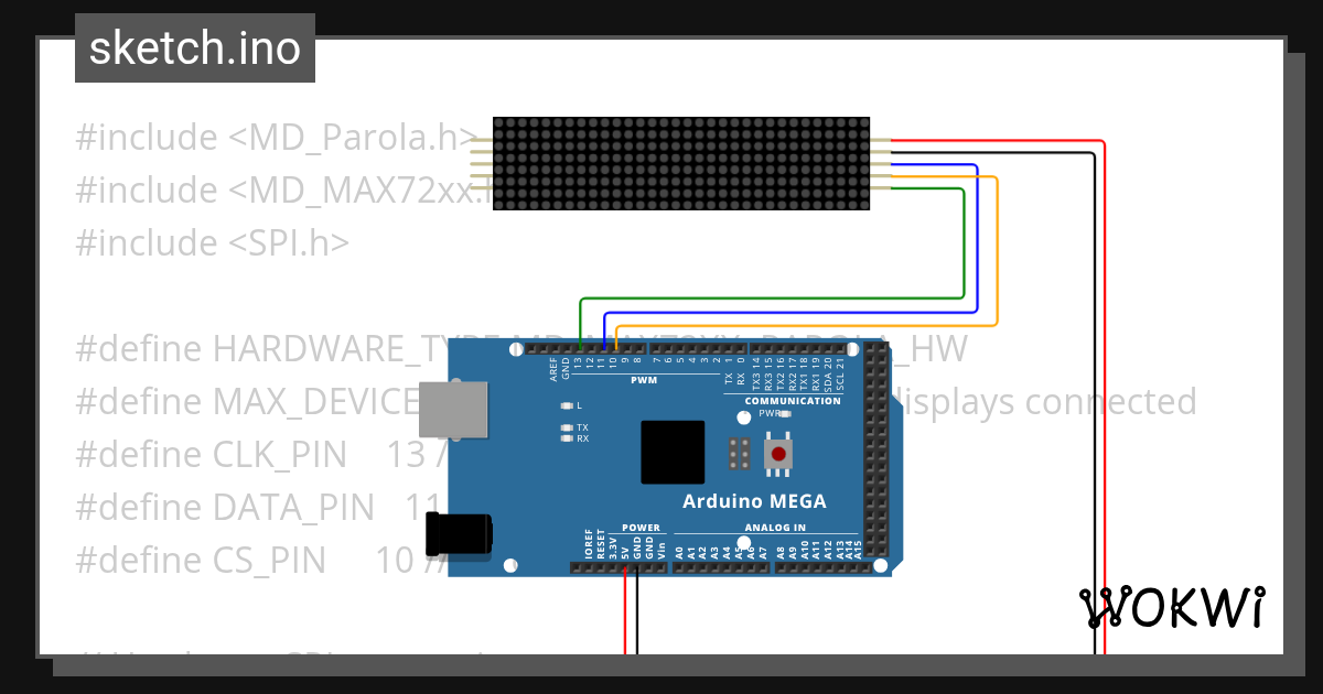 sketch.ino - Wokwi ESP32, STM32, Arduino Simulator