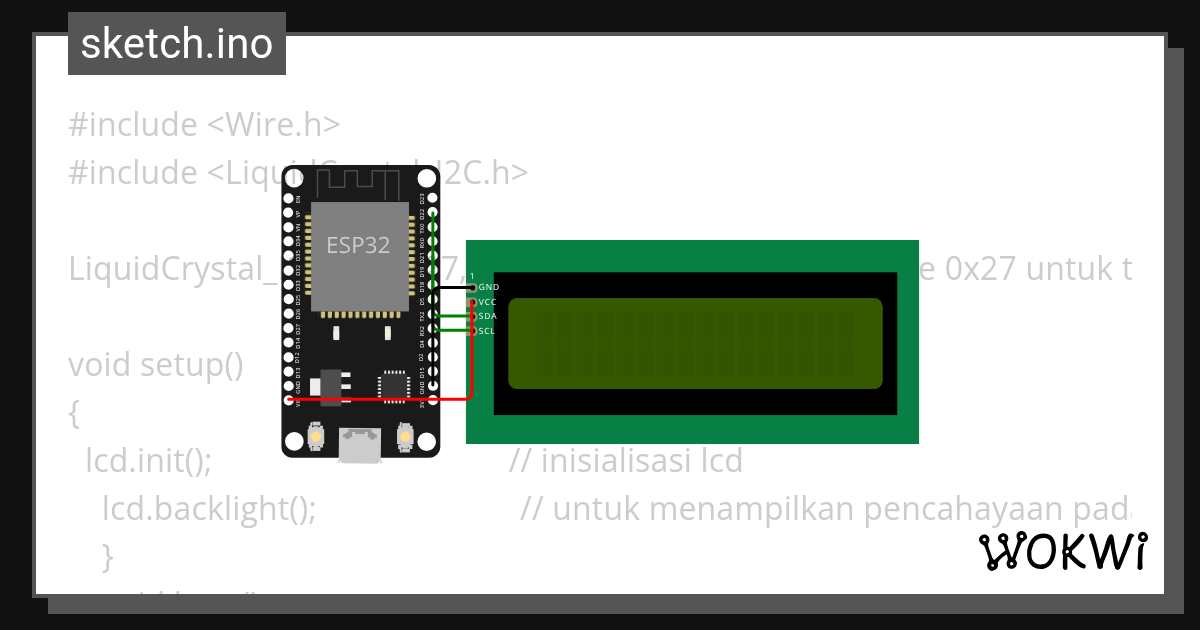 sketch.ino - Wokwi ESP32, STM32, Arduino Simulator