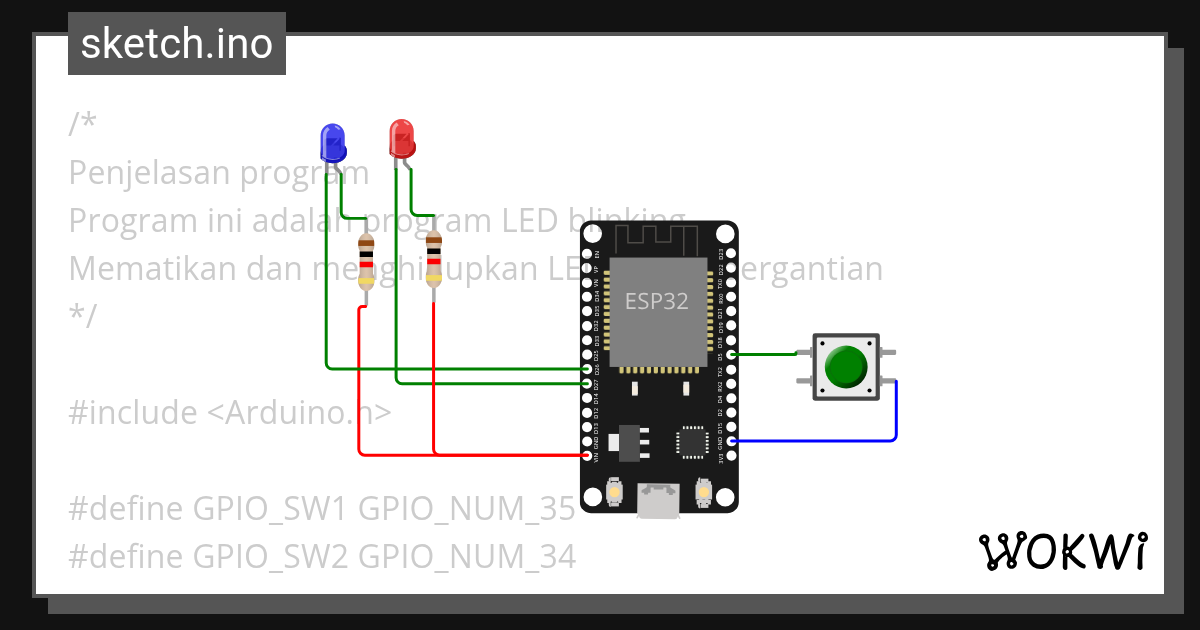 Wokwi - Online ESP32, STM32, Arduino Simulator