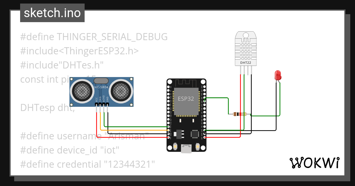 Tugas 3 Wokwi Esp32 Stm32 Arduino Simulator 