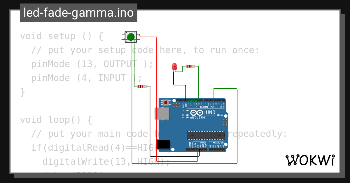 Led Fade O Wokwi Arduino And Esp32 Simulator 0217