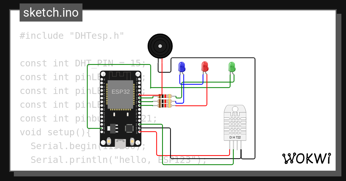 Latihan Wokwi Esp32 Stm32 Arduino Simulator 