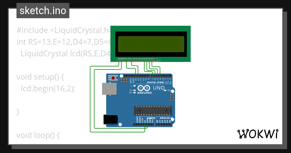 exp4/lcd - Wokwi ESP32, STM32, Arduino Simulator exp4/lcd - Wokwi ESP32, STM32, Arduino Simulator