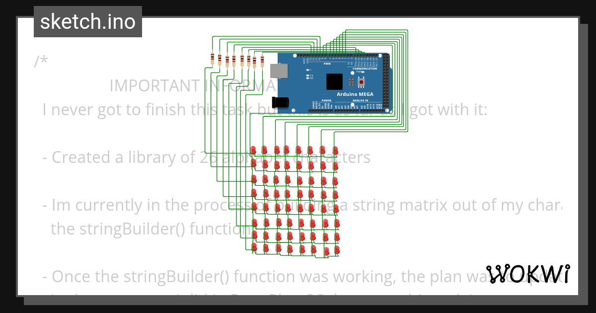 Credit Task Q2 (Unfinished) - Wokwi ESP32, STM32, Arduino Simulator