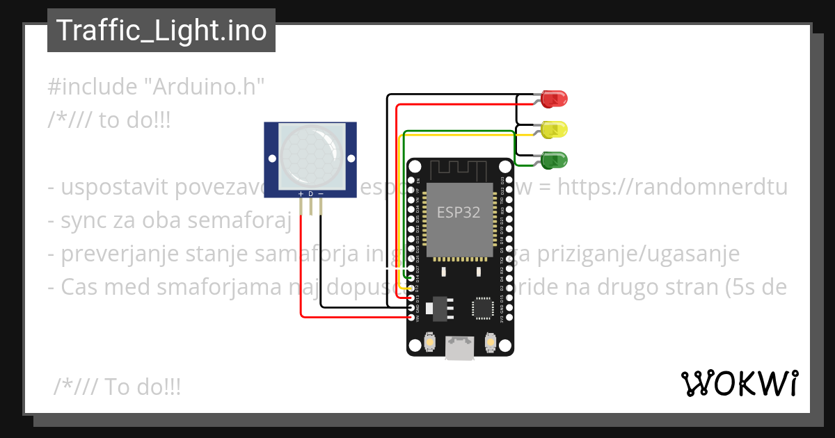Traffic_Light.ino - Wokwi ESP32, STM32, Arduino Simulator