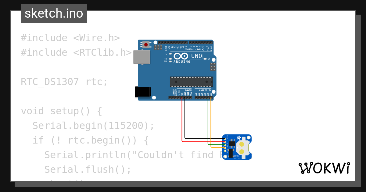 Reloj Wokwi Esp32 Stm32 Arduino Simulator