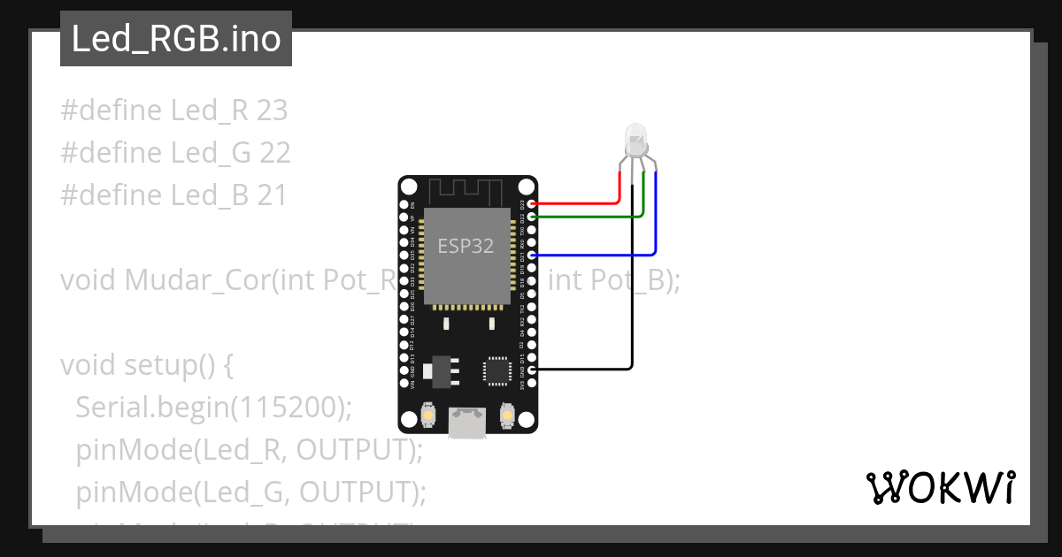 Ledo Wokwi Esp32 Stm32 Arduino Simulator 9192