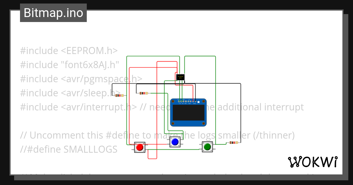 Bitmap.ino - Wokwi ESP32, STM32, Arduino Simulator