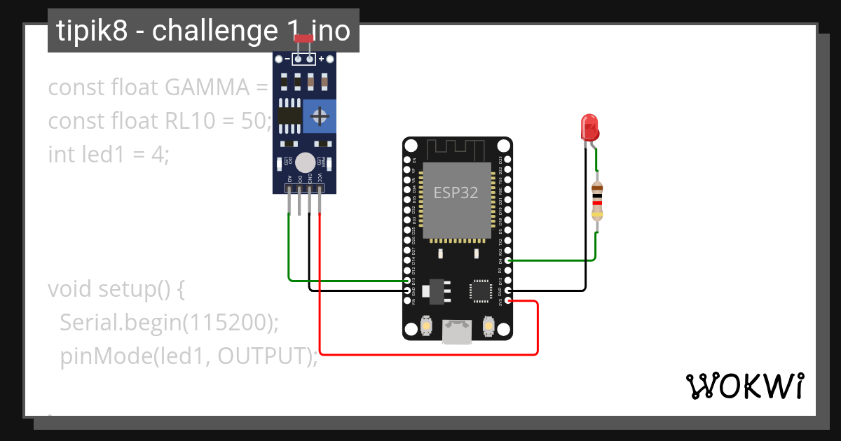 tipik8 - challenge 1.ino - Wokwi ESP32, STM32, Arduino Simulator