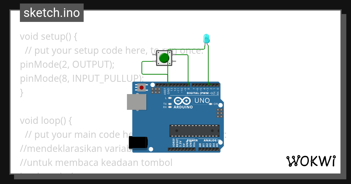 Saklar Rl Wokwi Esp32 Stm32 Arduino Simulator 3563