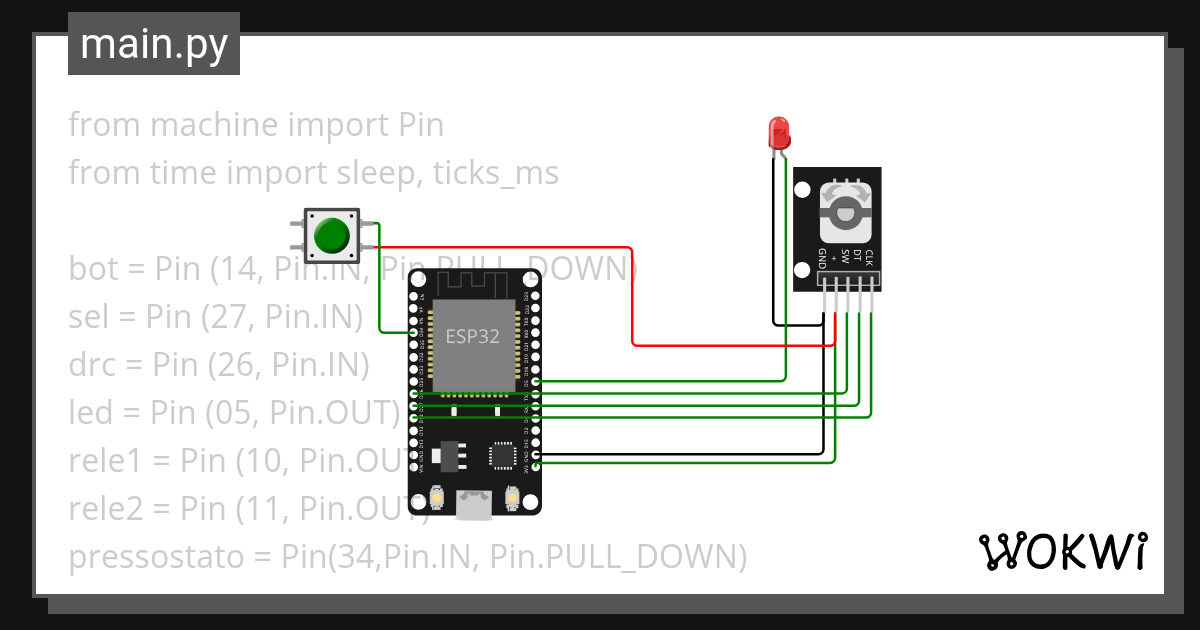 Untitled project - Wokwi ESP32, STM32, Arduino Simulator