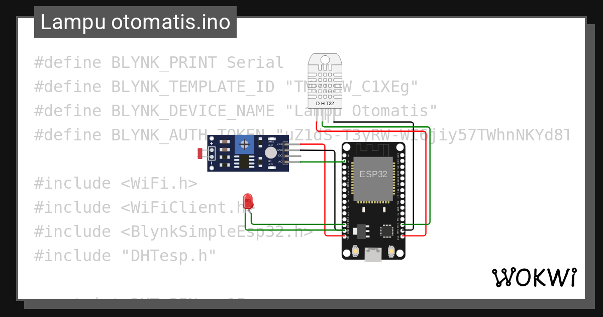 Lampu O Wokwi Esp32 Stm32 Arduino Simulator 4306
